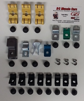 1971/72 Brake & Fuel Line Clamp Kit – Stage One Restoration