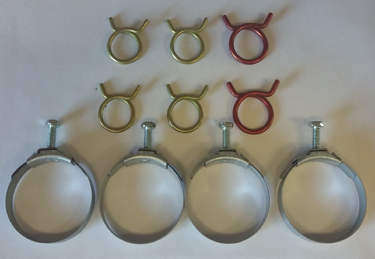 Heater Hose & Radiator Hose Clamp Kit – Non A/C – Stage One Restoration