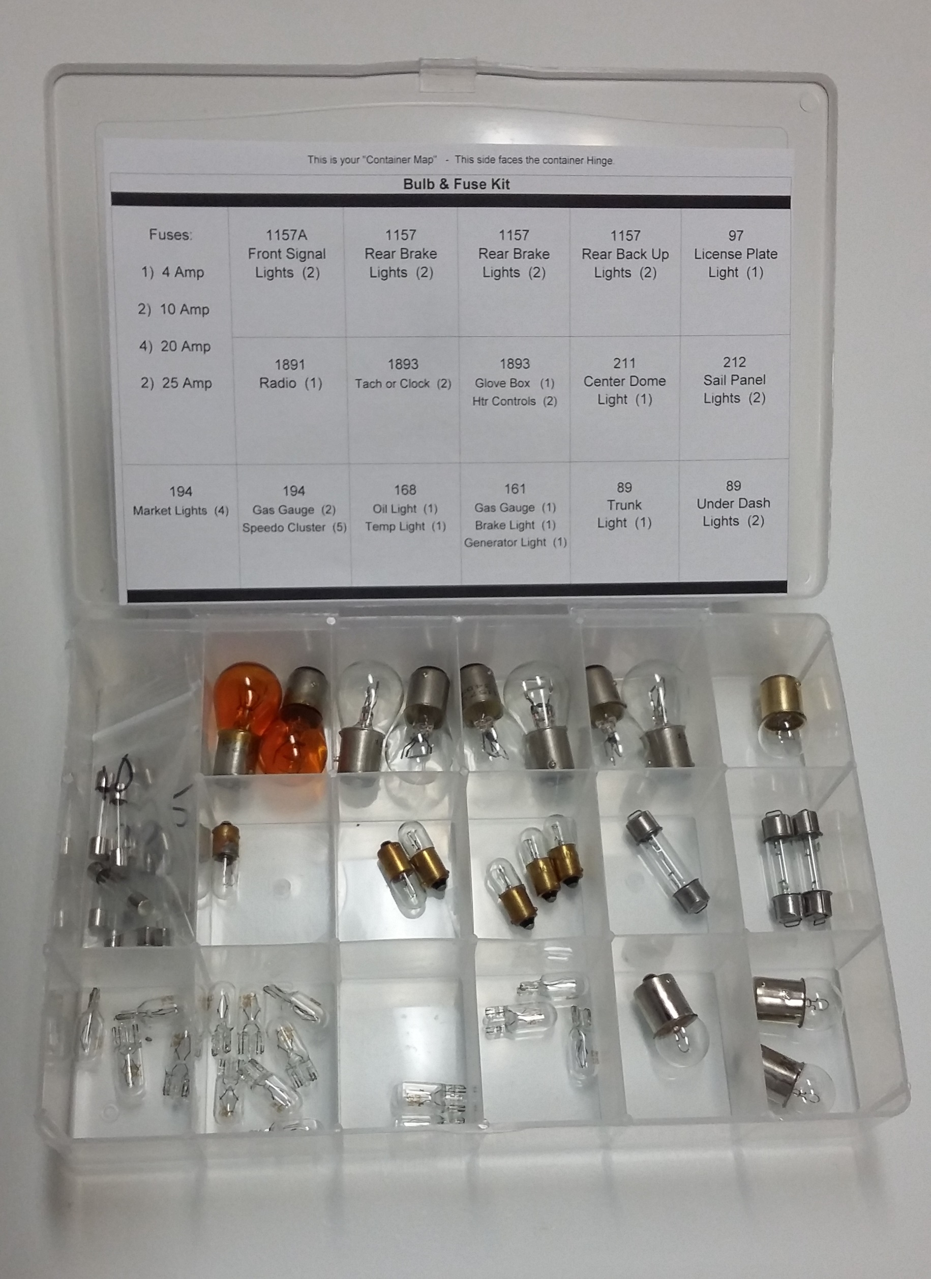 Bulb & Fuse Kit – Stage One Restoration