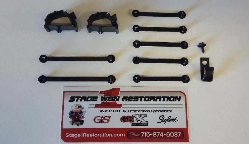 Engine Bay Wire Harness Fastener Kit (1970/71) – Stage One Restoration