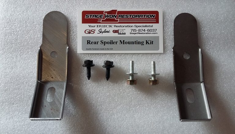 GSX Rear Spoiler Mounting Kit (Hardware & Brackets ...