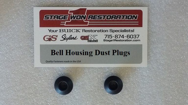 Bell Housing Dust Plugs – StageWonRestoration.com & DieCastMuscleCars.com