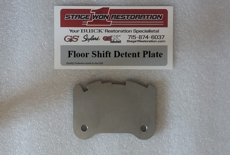 Floor Shift Detent Plate – StageWonRestoration.com & DieCastMuscleCars.com