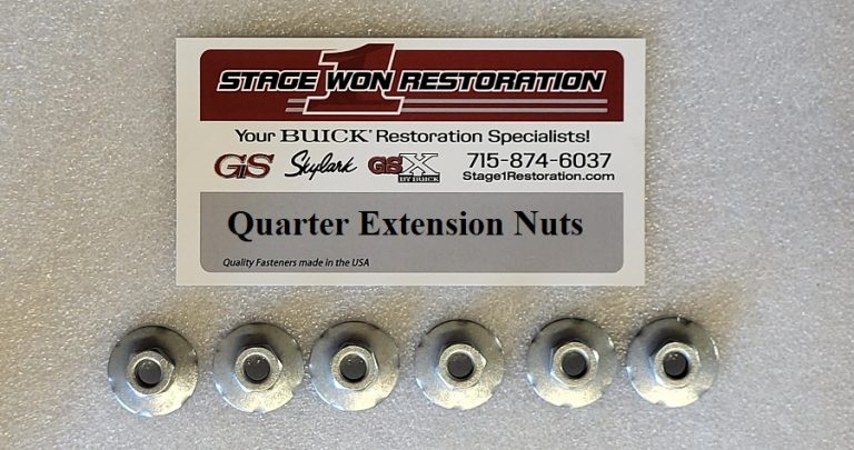 Quarter Extension Mounting Hardware (Version 1) – StageWonRestoration ...