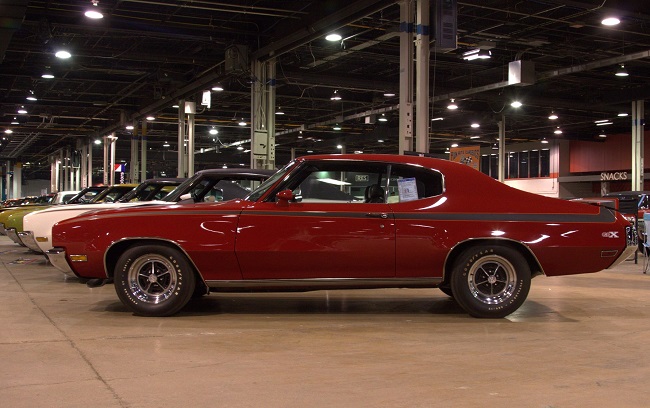 1972 Buick GSX – Fire Red – StageWonRestoration.com & DieCastMuscleCars.com